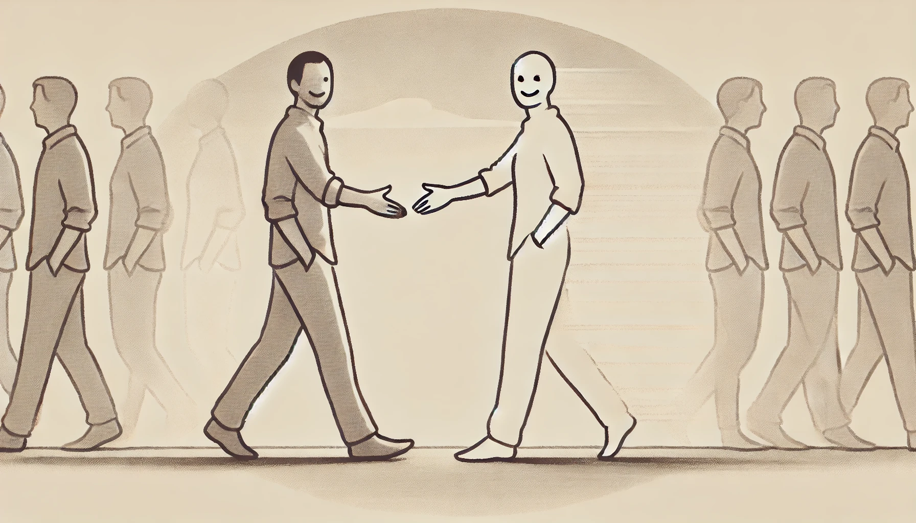 Vriendelijk of opdringerig?